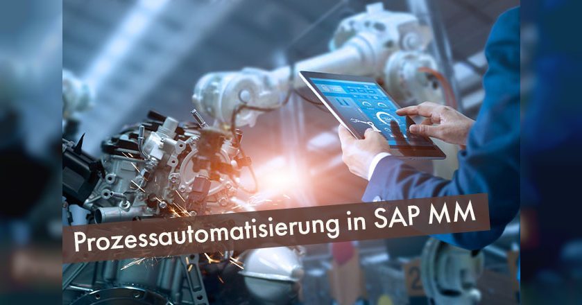 Prozessautomatisierung in SAP MM | Mindlogistik