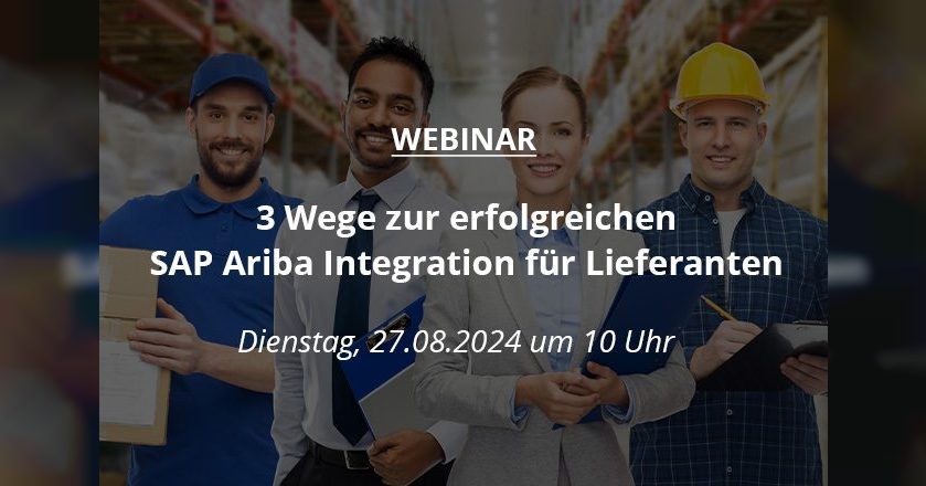 3 Wege zur SAP Ariba Integration für Lieferanten | Mindlogistik
