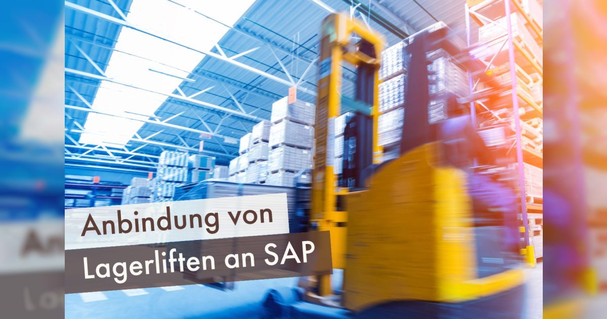 Anbindung von Lagerliften an SAP | Mindlogistik