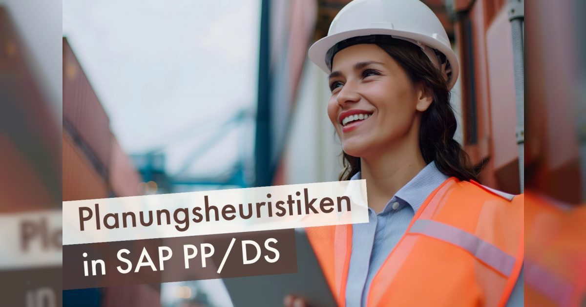 Planungsheuristiken in SAP PP/DS | Mindlogistik
